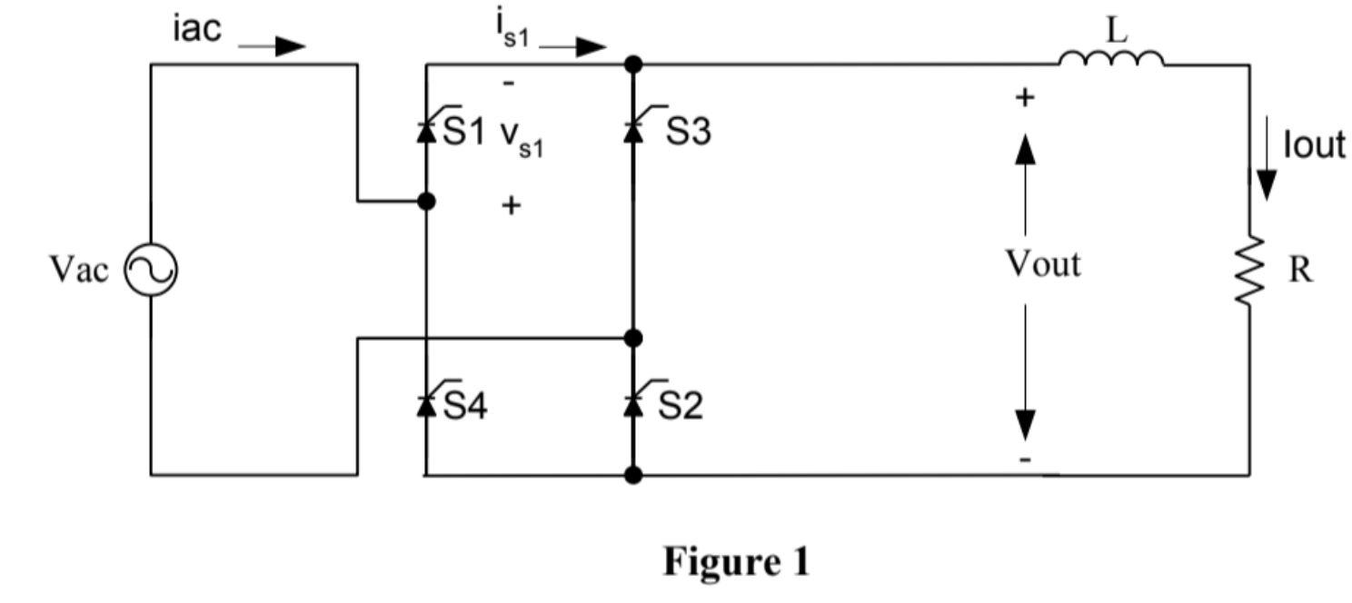 Solved Circuit simulation using Multisim A full wave SCR | Chegg.com