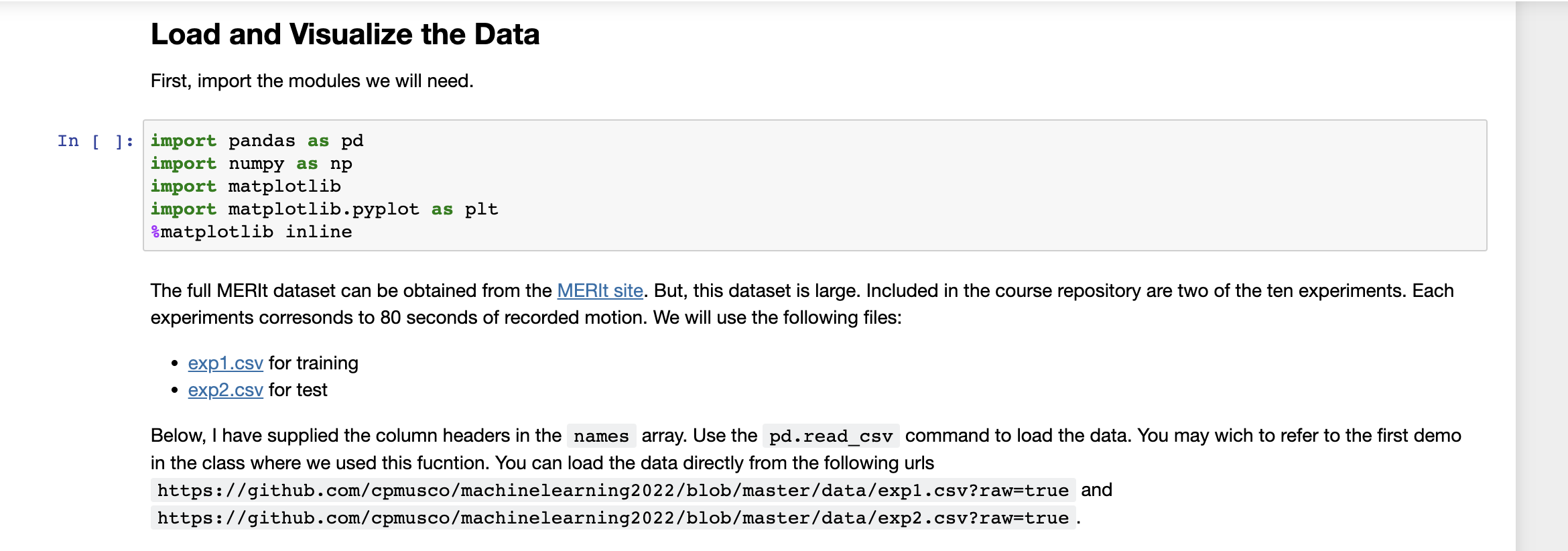 Solved Multiple Linear Regression for Robot Calibration In | Chegg.com