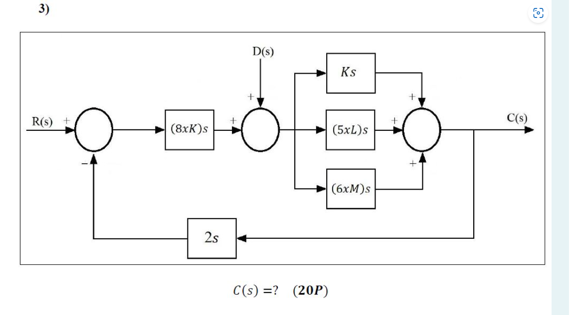 Solved C(s)=?(20P) | Chegg.com