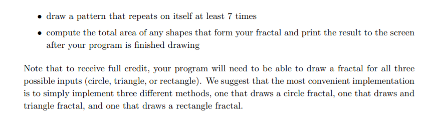 Solved For this part of the project, you will write a Java | Chegg.com