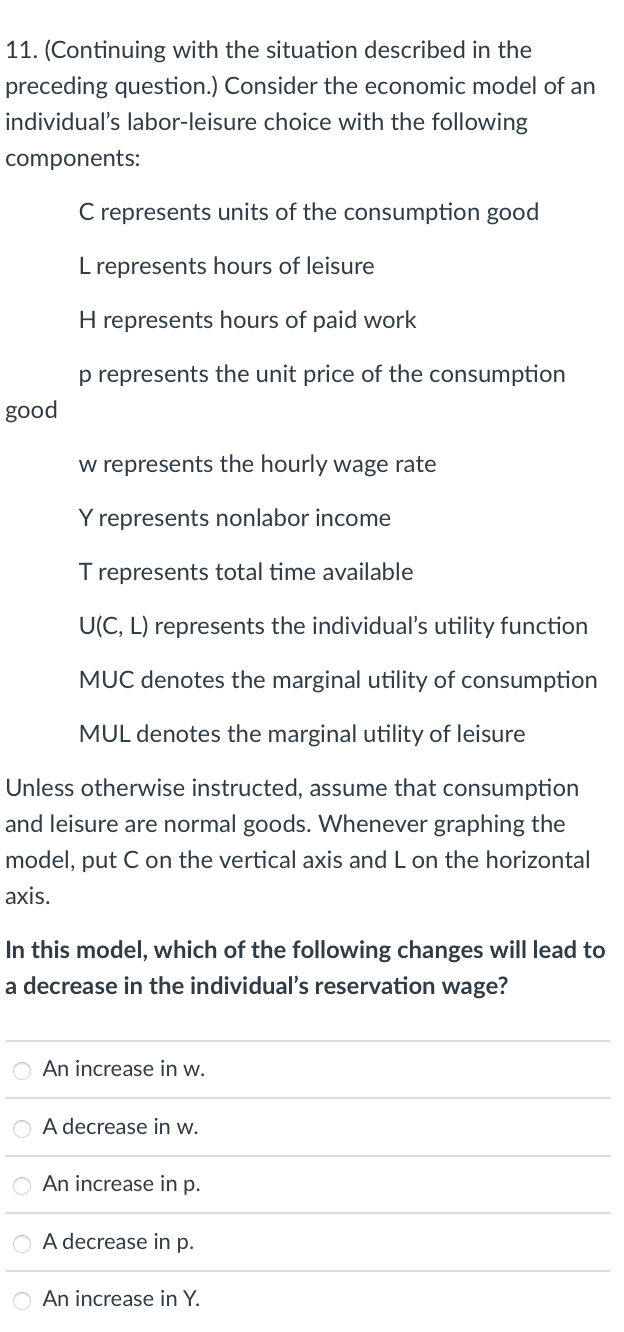 Solved (Continuing with the situation described in | Chegg.com