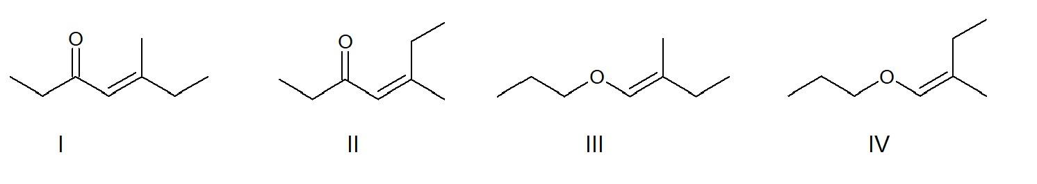 Solved 22. The structure of (Z) -5-methyl-4-hepten-3-one | Chegg.com