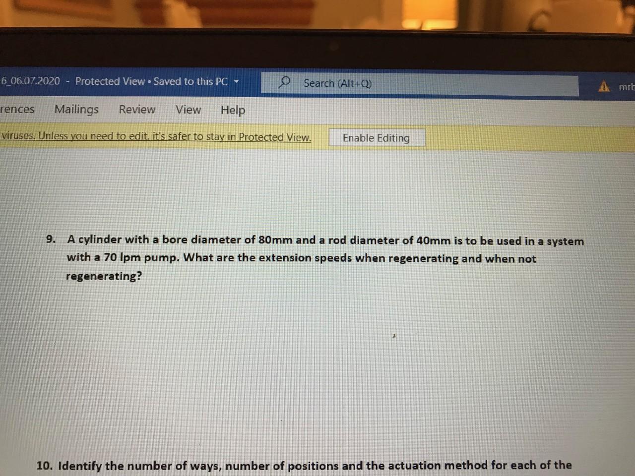 Solved 6_06.07.2020 - Protected ViewSaved to this PC- Search | Chegg.com