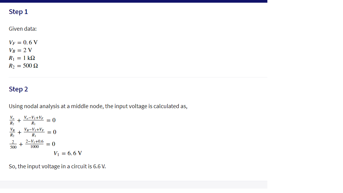Solved Q1- Use the offset diode model to determine the value | Chegg.com