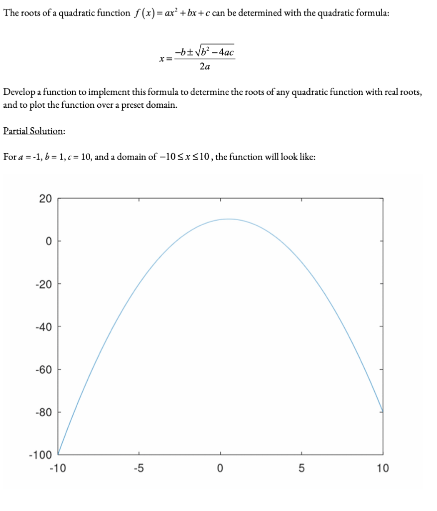 Solved The roots of a quadratic function f (x) = ax? +bx+c | Chegg.com