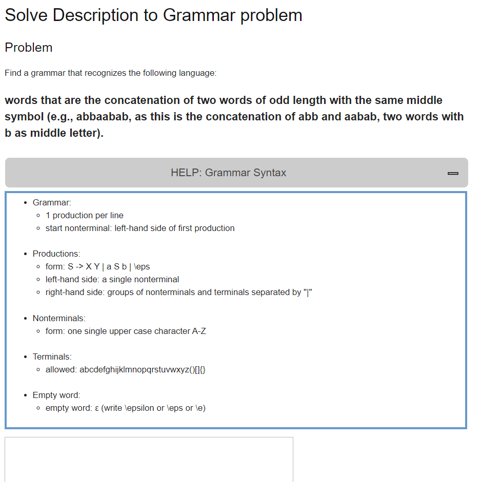 Solved Find a grammar that recognizes the following | Chegg.com Solved Find a grammar that recognizes the following | Chegg.com
