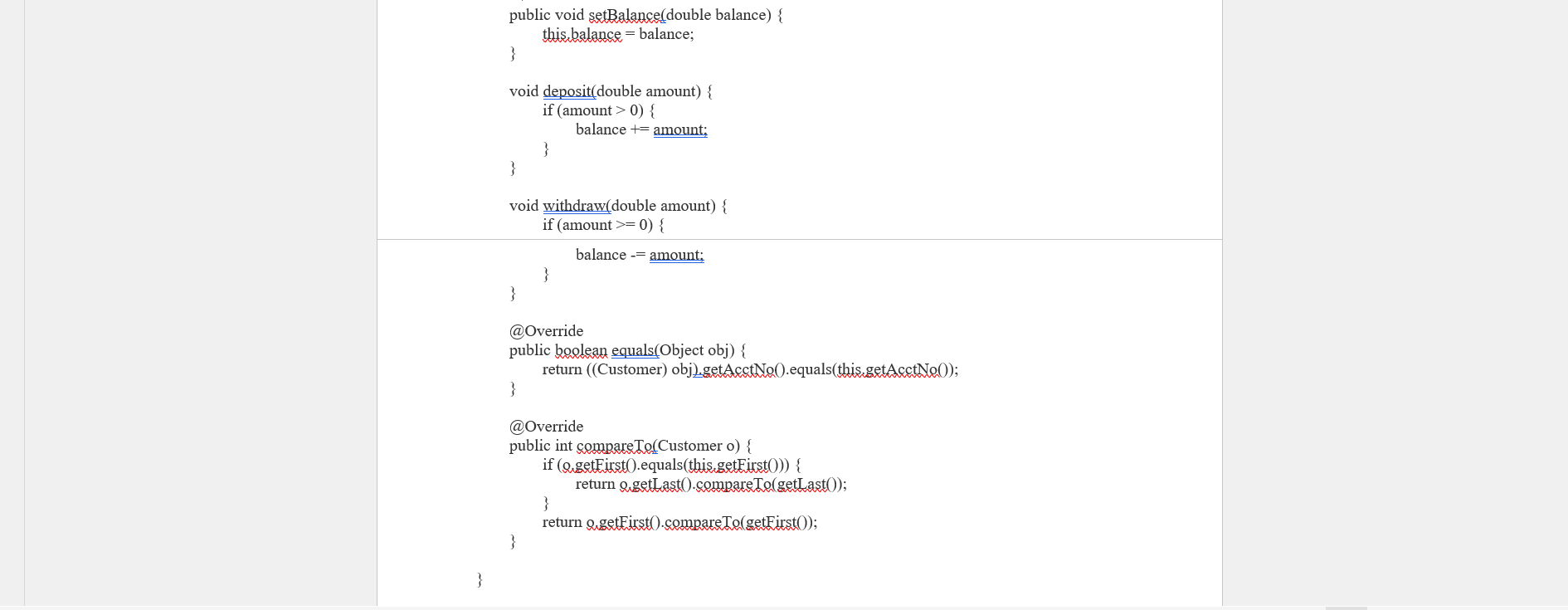 1) Part one // filename: myBST.java public class | Chegg.com