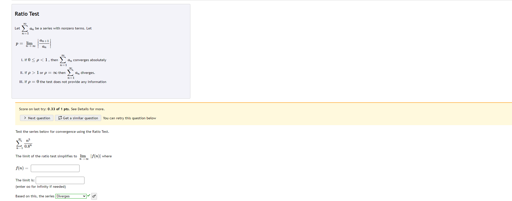 Solved Partial Sums of Alternating Series Definition Any | Chegg.com