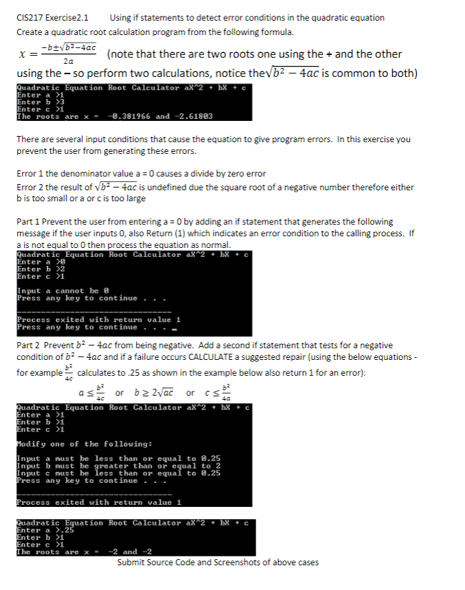 Solved CIS217 Exercise2.1 Using if statements to detect | Chegg.com