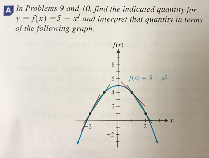 Solved A In Problems 9 and 10, find the indicated quantity | Chegg.com