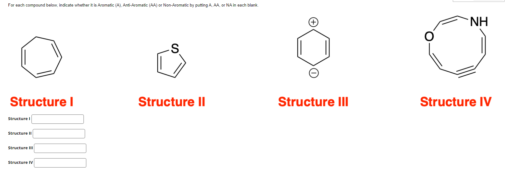 Solved For each compound below, indicate whether it is | Chegg.com