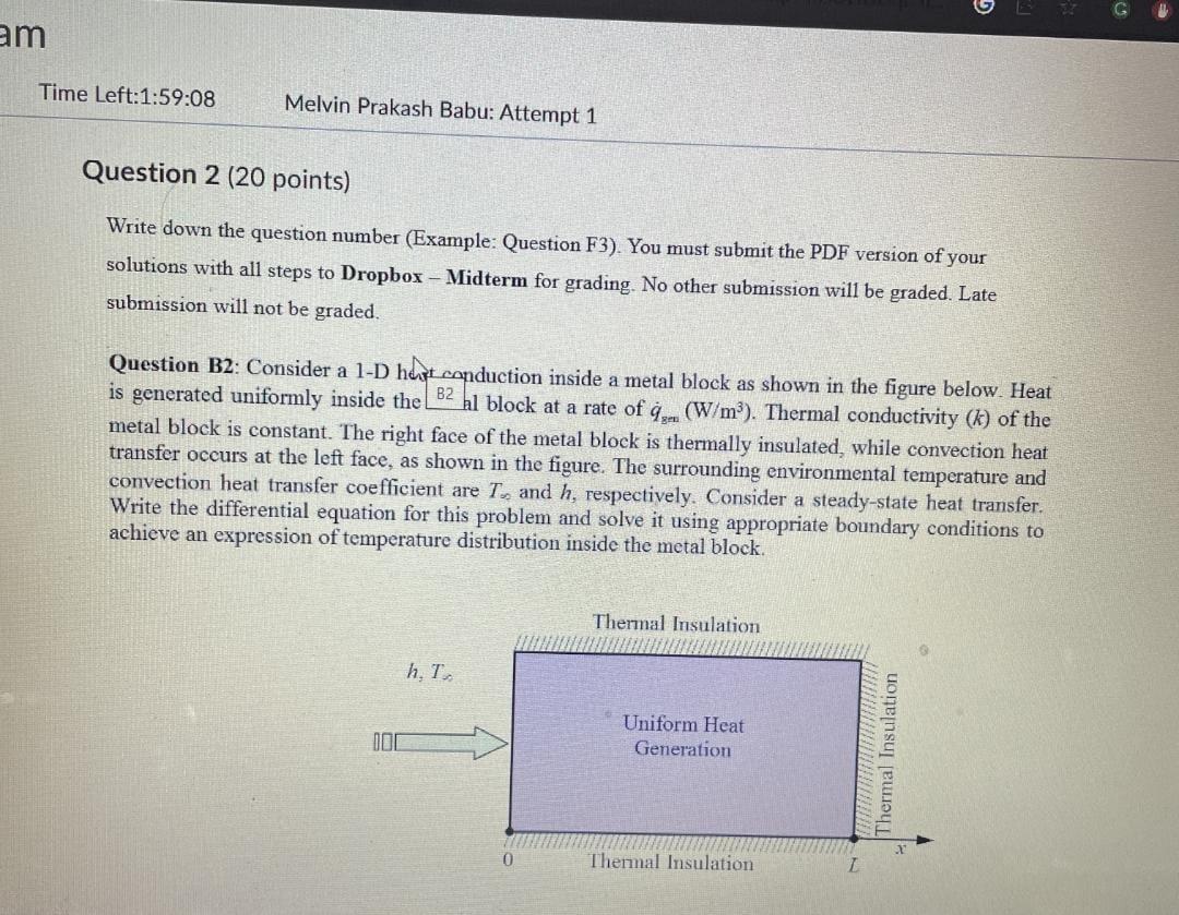 Solved Question 2 (20 points) Write down the question number | Chegg.com