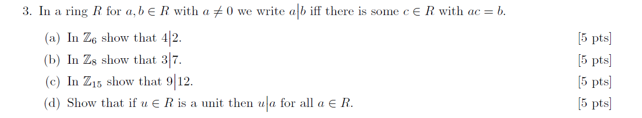 Solved Concepts: Basic concepts emphasized: - Rings, | Chegg.com