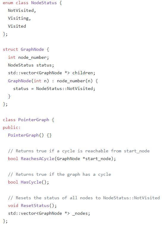 Solved Given a directed graph, find out if it contains a | Chegg.com