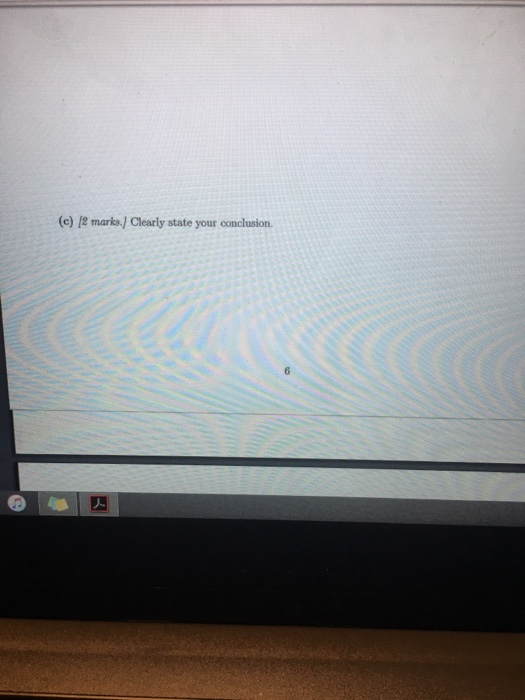 Solved Part Ii For The Following Questions You Must Show 