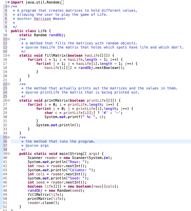 Solved 1 import java.util.Random 4 A program that creates | Chegg.com