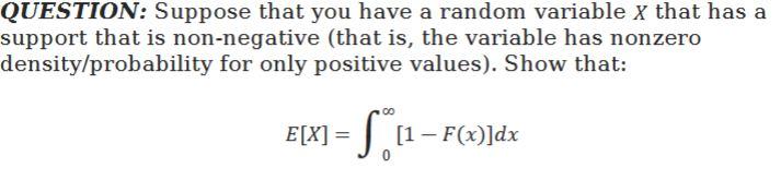 Solved Question on expressing the expectation as a function | Chegg.com