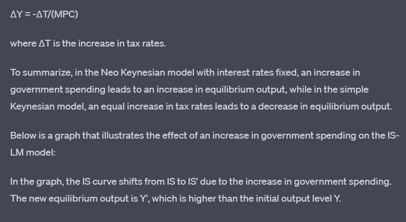 Solved To summarize, in the Neo Keynesian model with | Chegg.com