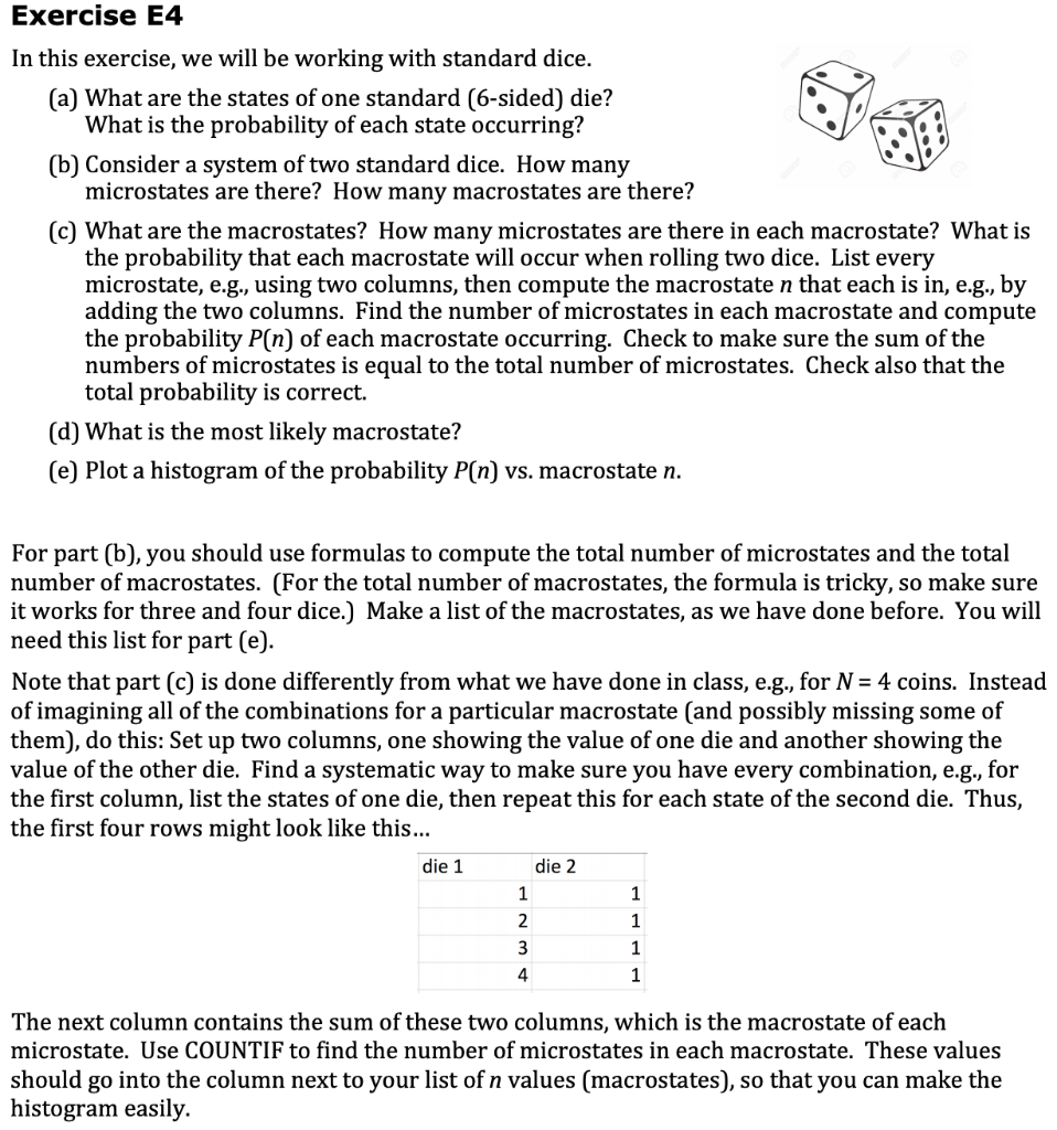 Exercise E4 In this exercise, we will be working with | Chegg.com