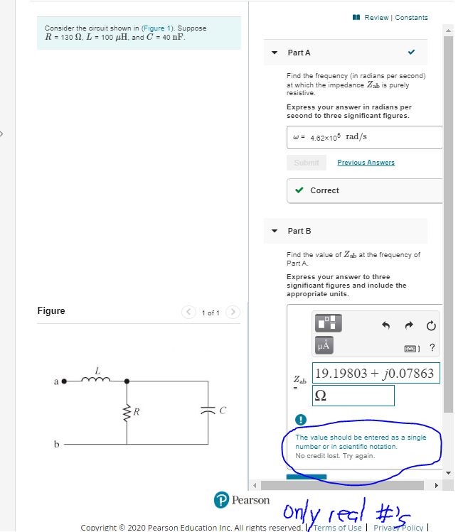 Solved M Review Constants Consider the circuit shown in | Chegg.com
