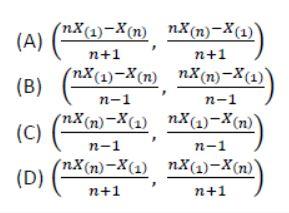 Solved Let X1,..., Xn be a random sample from Uniform (a, | Chegg.com