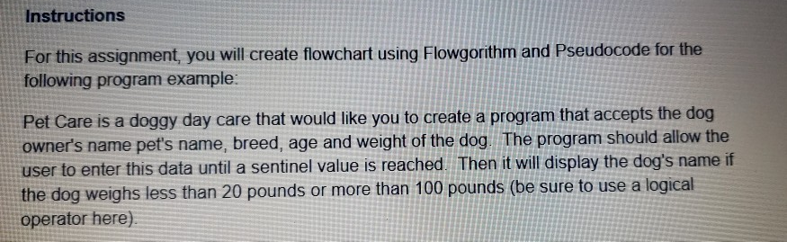 Solved Instructions For this assignment, you will create | Chegg.com