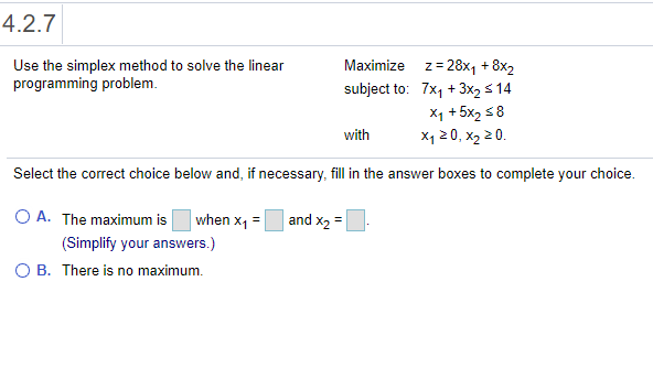 Solved The initial tableau of a linear programming problem | Chegg.com