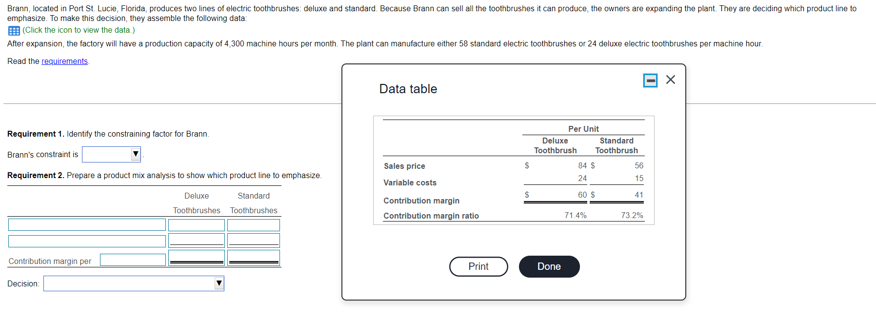 Solved emphasize. To make this decision, they assemble the | Chegg.com