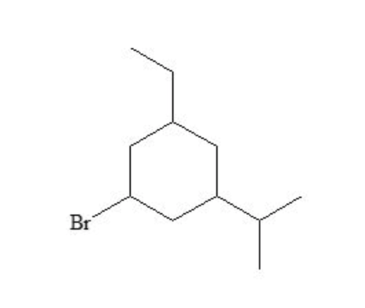 Solved Convert the following skeletal drawing into a wedge | Chegg.com