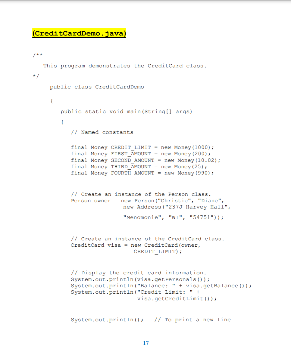 Solved Using Java Programming Language Creat This Program 0831