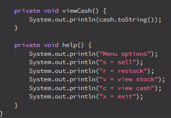 Solved store specification: A store sells one product. The | Chegg.com