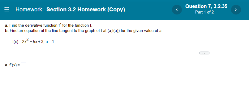 Solved Homework Section 3 2 Homework Copy Question 7