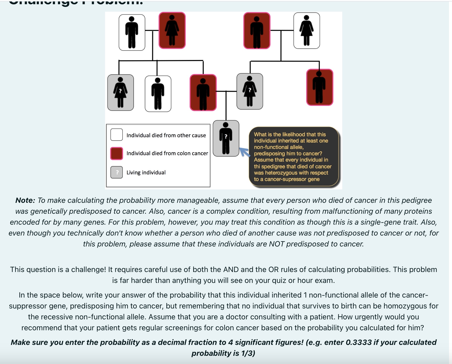 Solved Note: To make calculating the probability more | Chegg.com