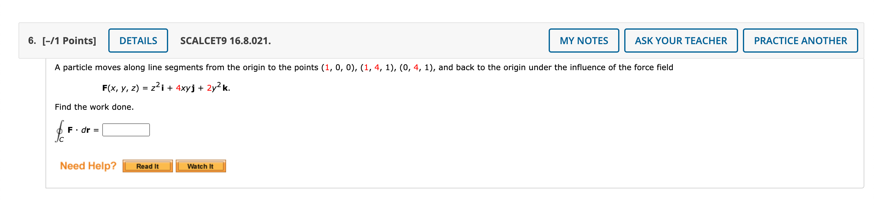 Solved /1 Points] SCALCET9 16.8.021. A particle moves along | Chegg.com