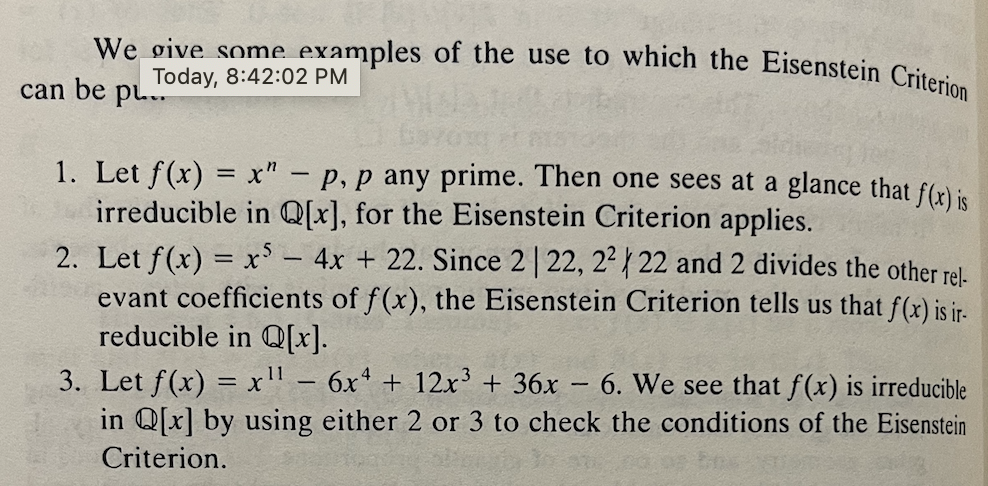 Solved We give some examples of the use to which the | Chegg.com