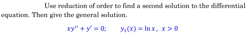 Solved Dif. Eq. Math Question - Could you should steps so I | Chegg.com