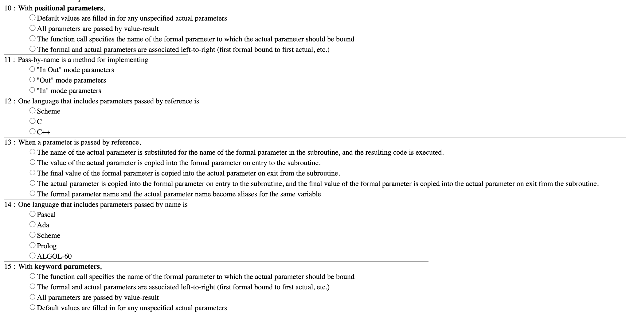 Solved 10 With Positional Parameters Default Values Are 7143