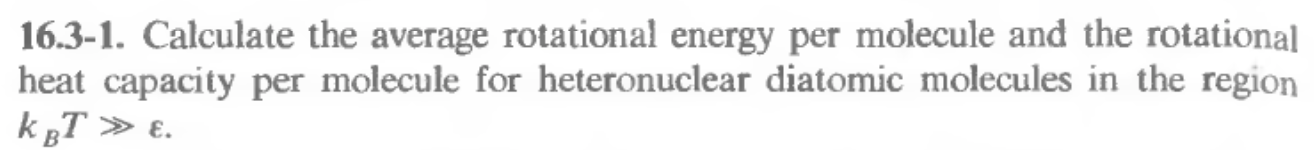 Solved 16.3-1. Calculate the average rotational energy per | Chegg.com