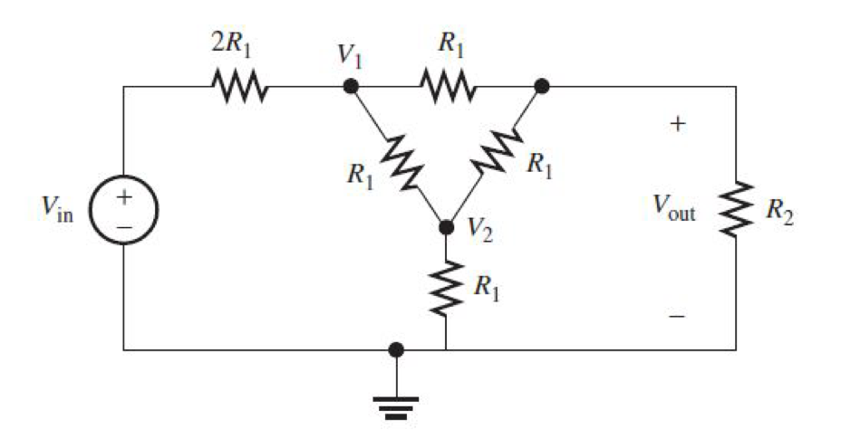 Solved Figure 2a shows a voltage divider circuit. Use | Chegg.com