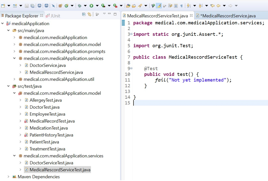 Hello, I need help creating a JUnit Test Case for | Chegg.com