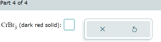 Solved Several chromium salts are brightly colored. Give the | Chegg.com