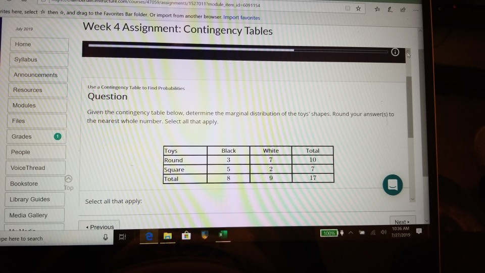 Solved give it a contingency table below determine the | Chegg.com