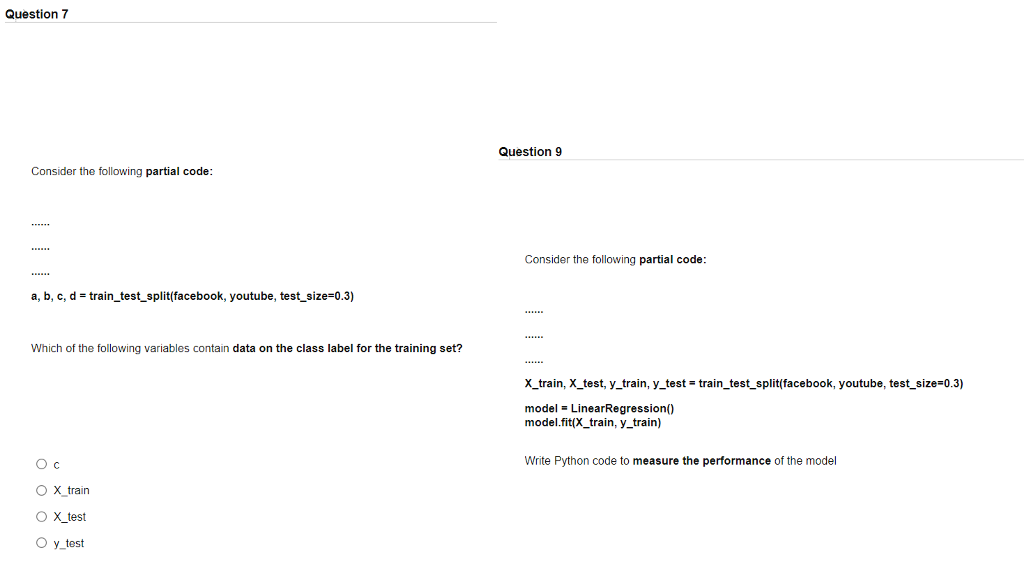 Solved Question 9 Consider the following partial code: | Chegg.com Solved Question 9 Consider the following partial code: | Chegg.com