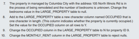 Solved StayWell Student Accommodation Use SQL to make the | Chegg.com