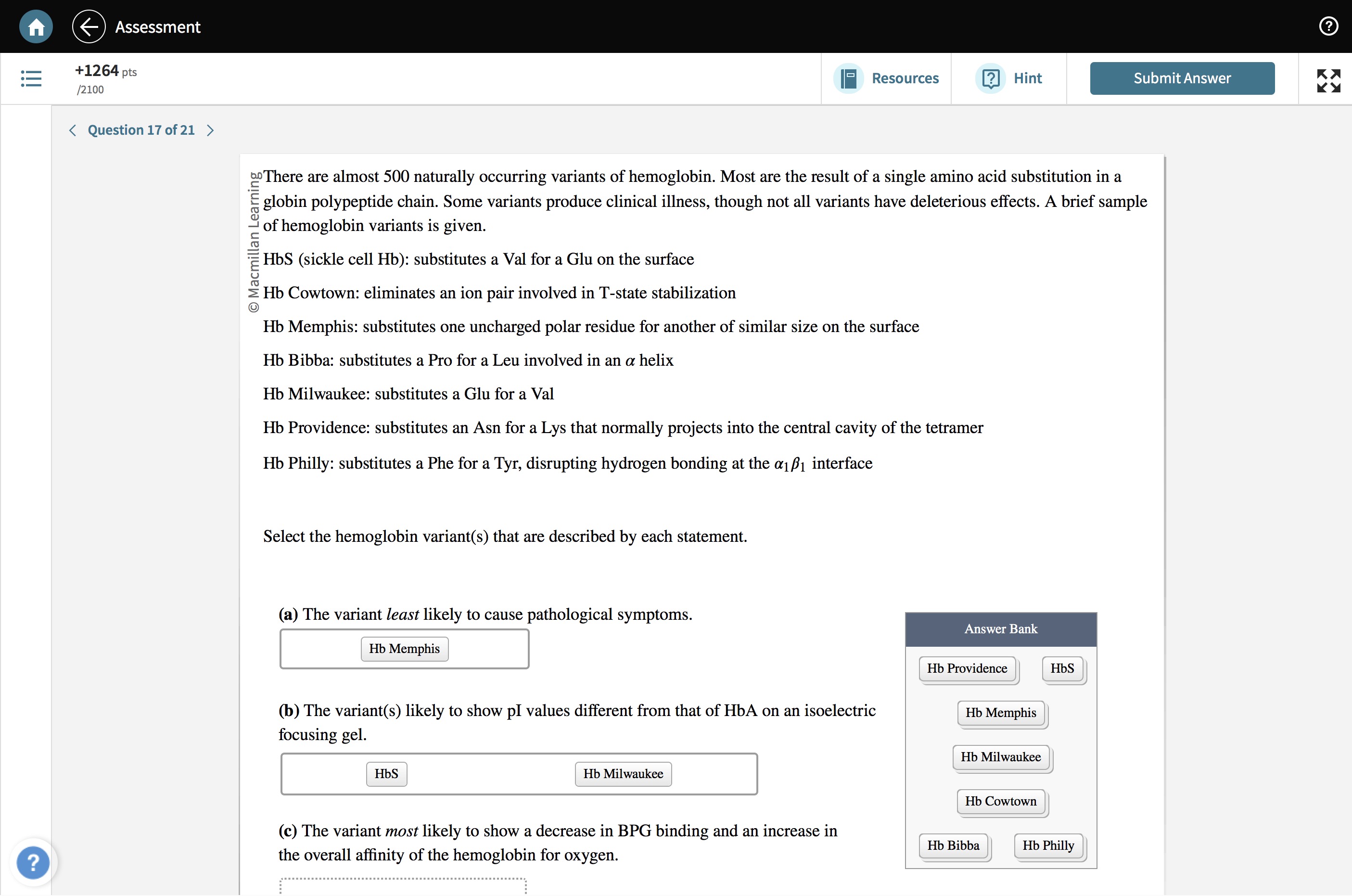 Solved There are almost 500 ﻿naturally occurring variants of | Chegg.com