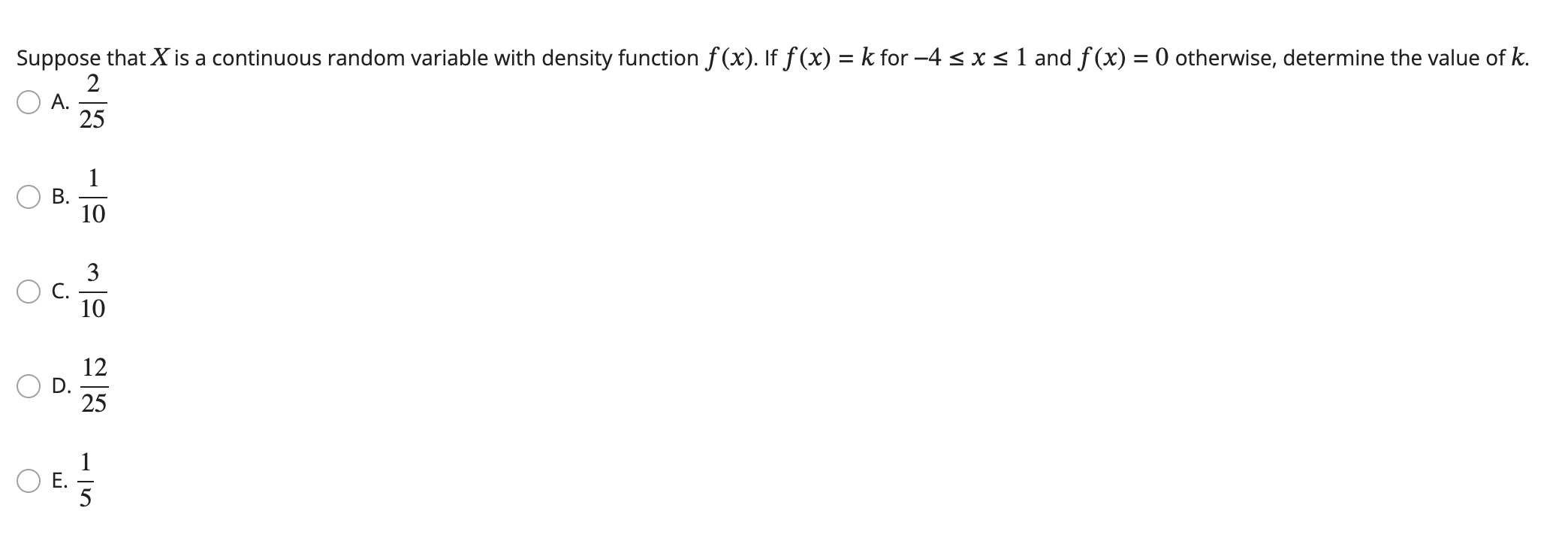 Solved Suppose that X is a continuous random variable with | Chegg.com