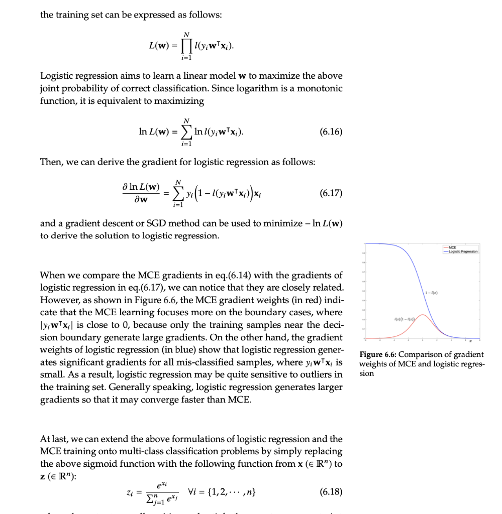 Solved This is the main question: Extend the logistic | Chegg.com