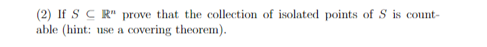 Solved (2) If \\( S \\subseteq \\mathbb{R}^{n} \\) prove | Chegg.com
