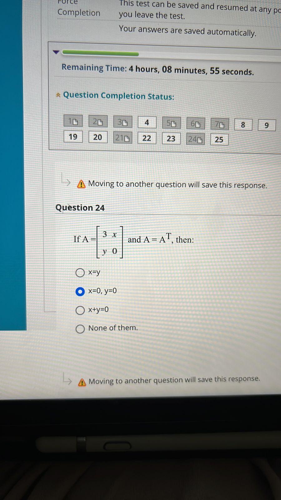 Solved Remaining Time: 4 hours, 08 minutes, 55 seconds. | Chegg.com