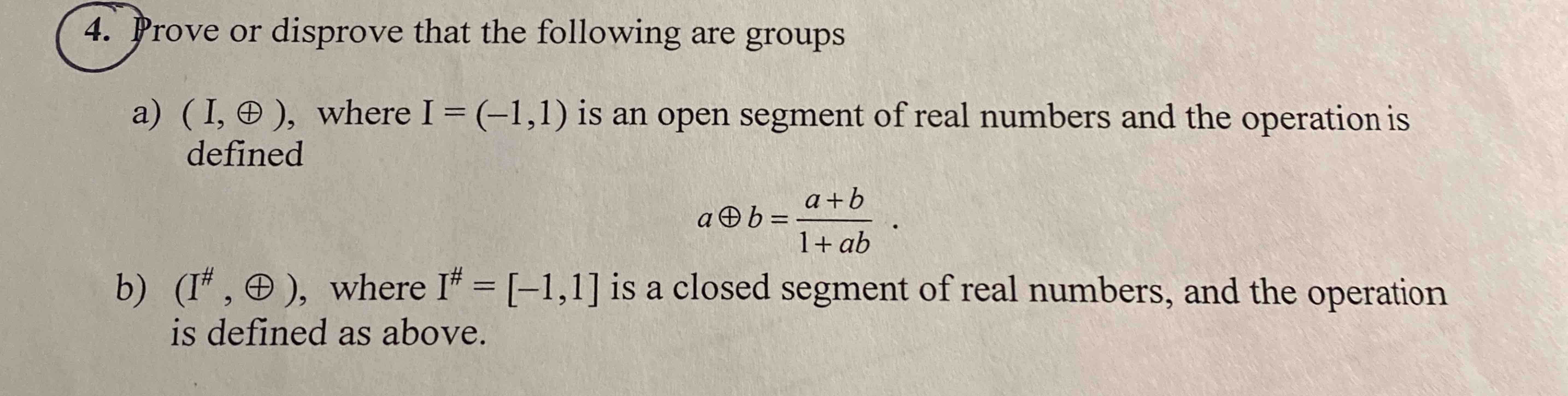 Solved Prove or disprove that the following are | Chegg.com